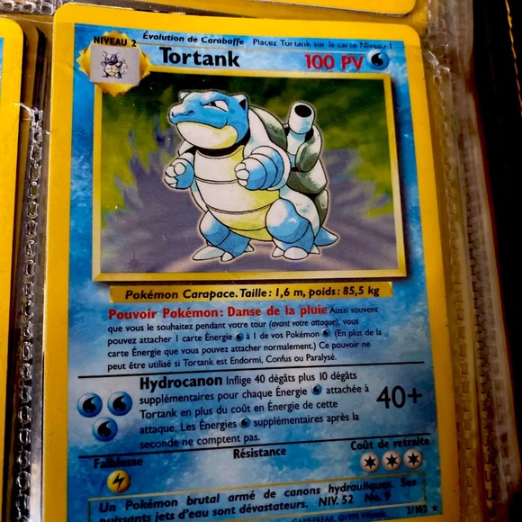 Other | Super Rare French Pokmon Tortank Holo Card | Poshmark